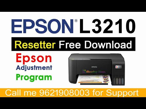 ▷100% WORKING EPSON l3210 resetter free download#epson #epsonl3210 #epsonprinter
