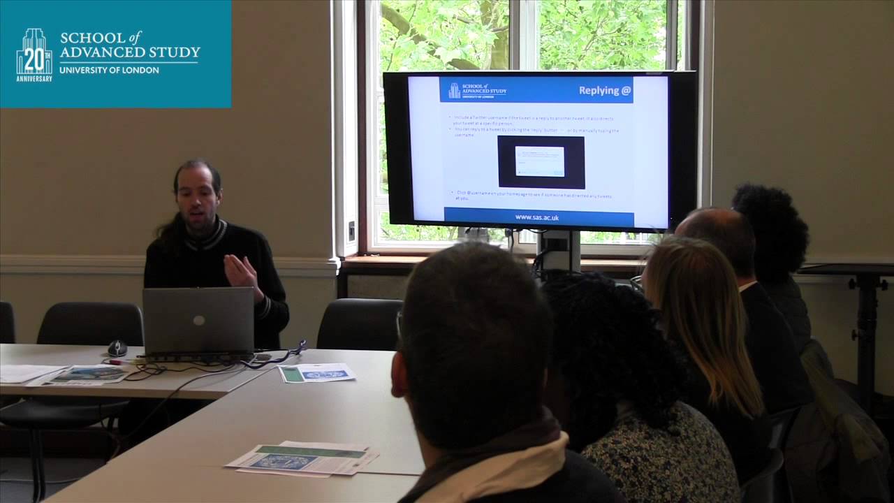 An introduction to using Twitter