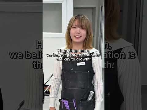 호주 멜번 미용실 홍샵 인턴 승급 시험. Melbourne hair salon HongShop level up promotion test!