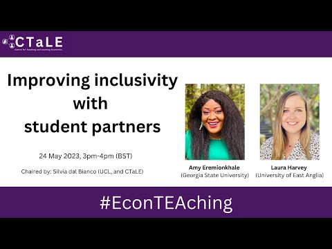 Improving inclusivity with student partners