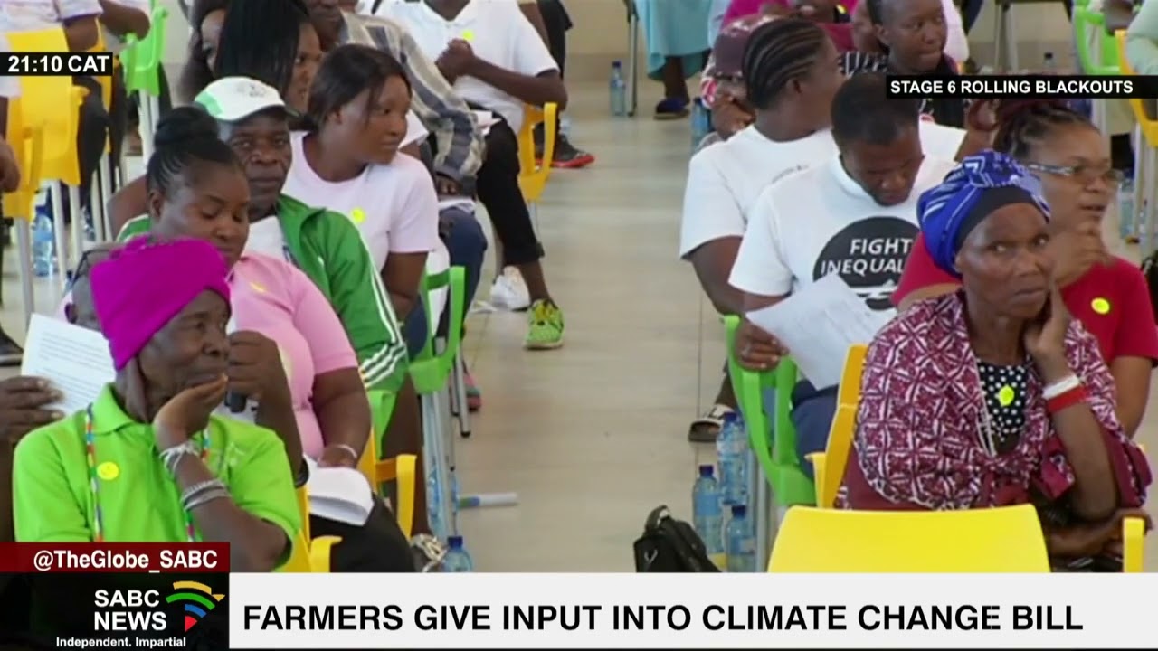 Limpopo farmers give input into Climate Change Bill