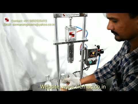 Ring Pull Capping Machine - 2Head Ring Pull Capping Machine ...