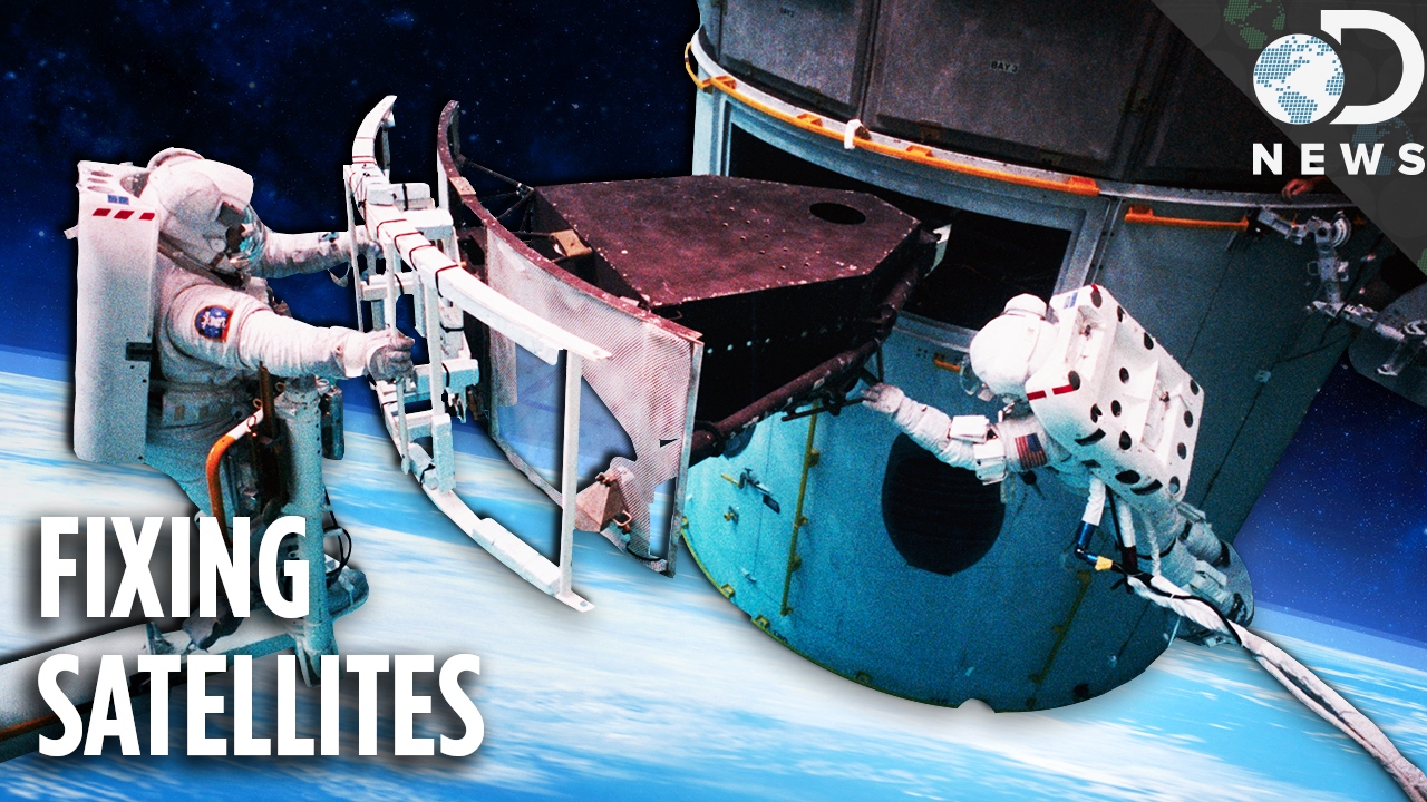 Can Satellites Be Repaired In Space?ðŸ“¡ - VidToast