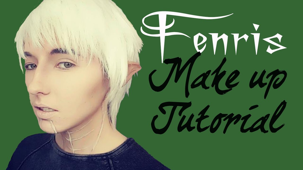 [Makeup Tutorial] Dragon Age~ Fenris