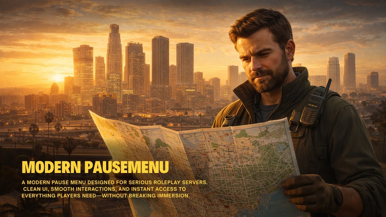 Best Pause Menu Script for FiveM RP (2025)