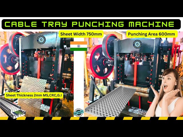 Cable Tray Machine - Automatic Cable Tray Metal Punching Machine ...