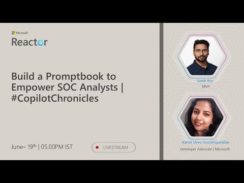 Build a Promptbook to Empower SOC Analysts | #CopilotChronicles