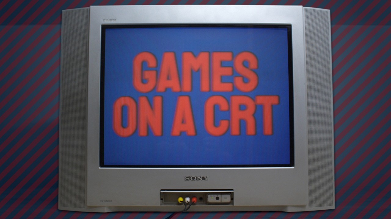 CRT TVs Make Retro Games Look Great