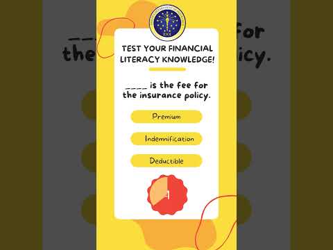 Test your financial literacy Knowledge!