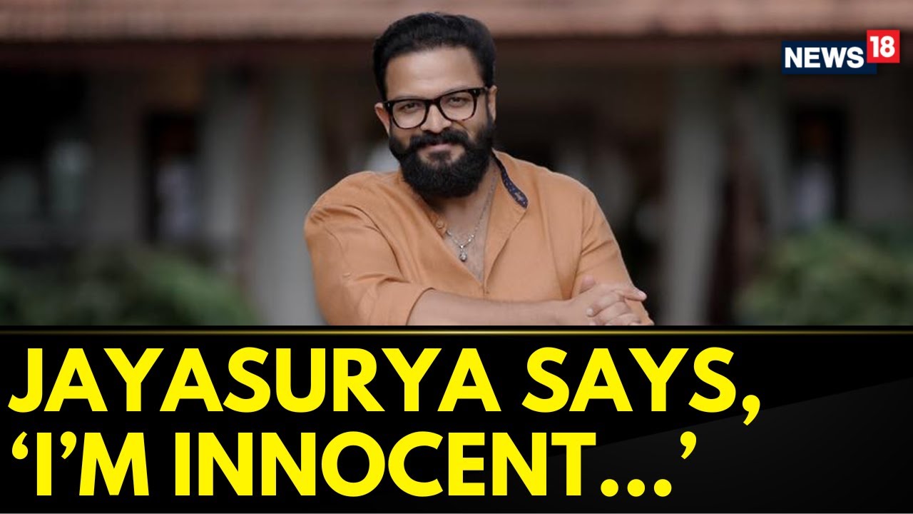 After Sexual Harassment Charges , Actor Jayasurya Issues Statement, Says, 