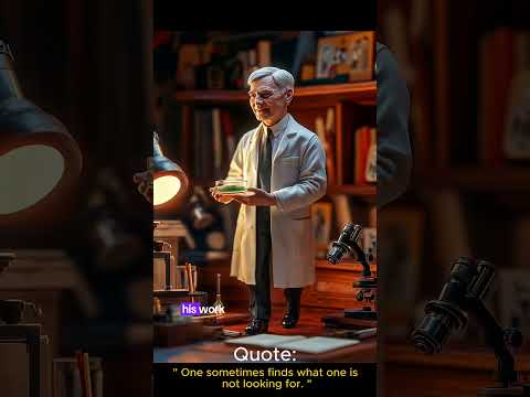 Mini Alexander Fleming #alexanderfleming #bacteriology #historyshorts #historicalfigures #quotes