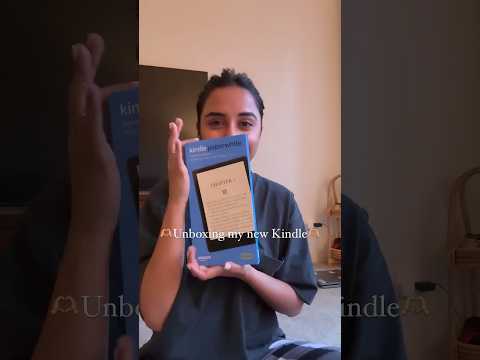Unboxing new Kindle #kindle #mostlysane #books #reading