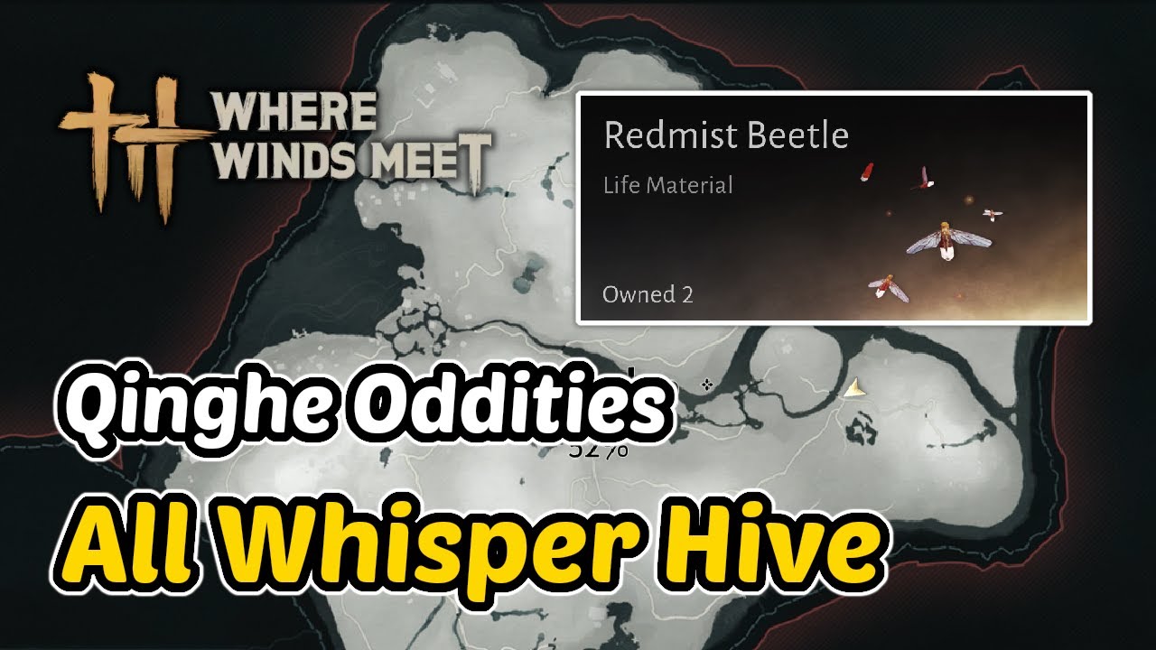 Where Winds Meet - All Whisper Hive Locations (Qinghe Oddities)