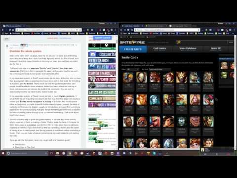 Smite: SmiteFire Website Improvement Discussion