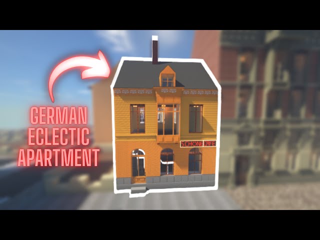 Little Tiles Eclectic German Apartment video Minecraft Map