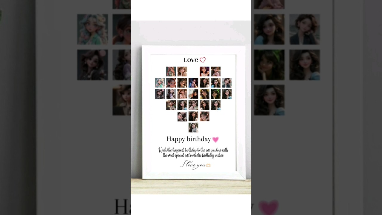 Heart shape frame making video🥰editing full video @pixel_hue channel👆🏻