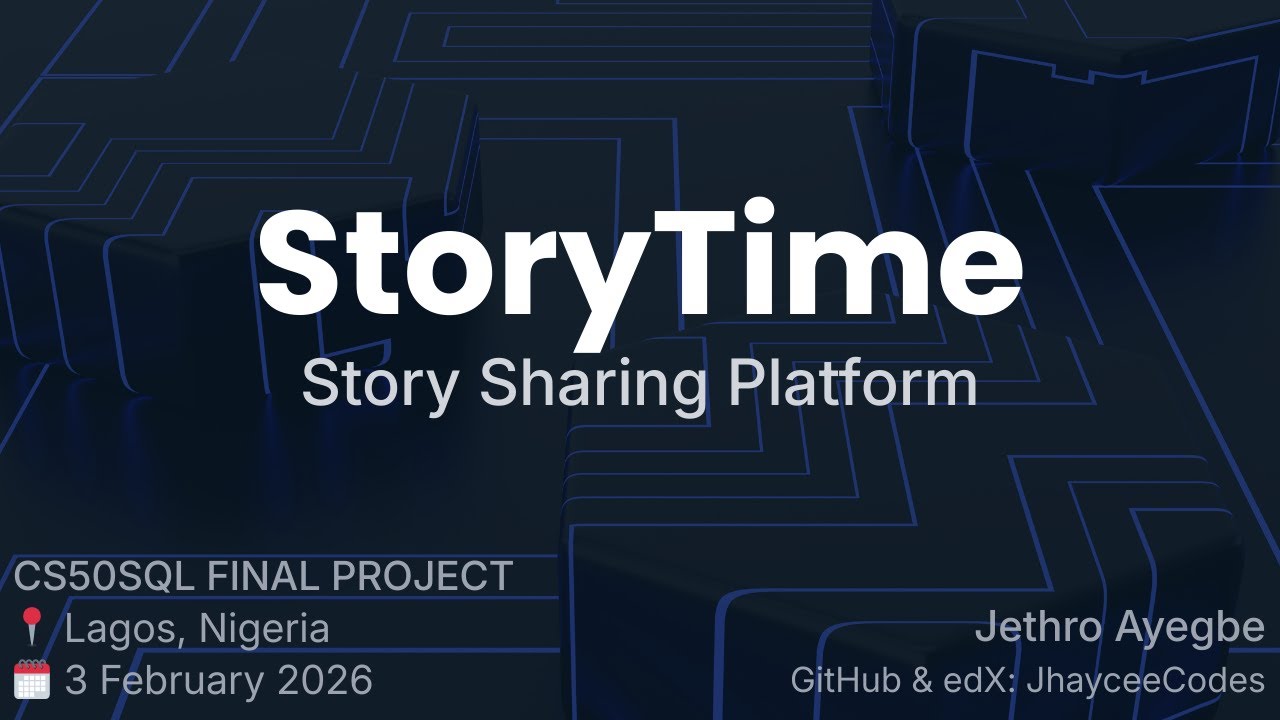 CS50 SQL Capstone Project: Online Writing & Story Platform Walkthrough