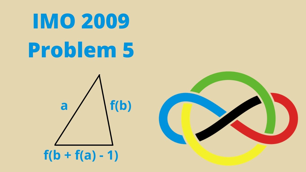 IMO 2009 P5 - Best medium difficulty IMO function