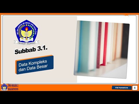 #1. Analisis Data: Data Kompleks dan Data Besar - Informatika SMA Kelas XI