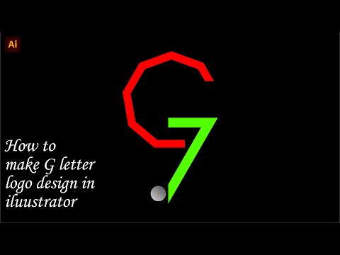 G Letter Logo Design Illustrator Tutorial 2022-Letter G Logo Design-Learn by Nexafashway*