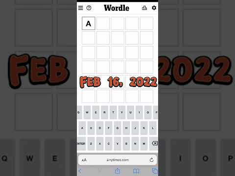 Wordle 242 | Wordle Today Feb 16, 2022