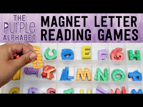 Learning to Read with Moveable Alphabet - Montessori Inspired