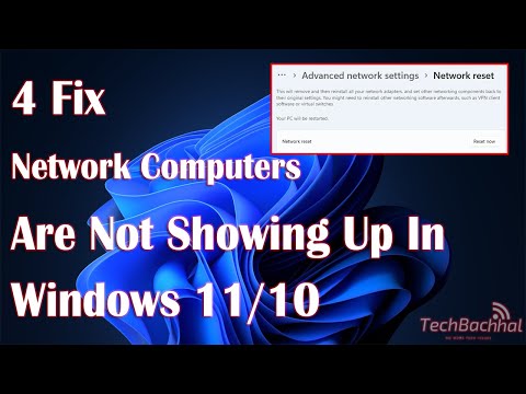 Network Computers Are Not Showing Up In Windows - 4 Fix How To