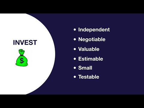 INVEST | User Stories | Agile