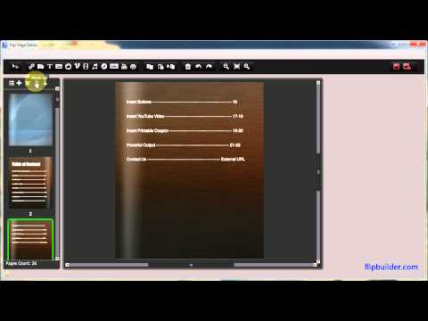 Tutorial: How to add links to a flip book - FlipBuilder