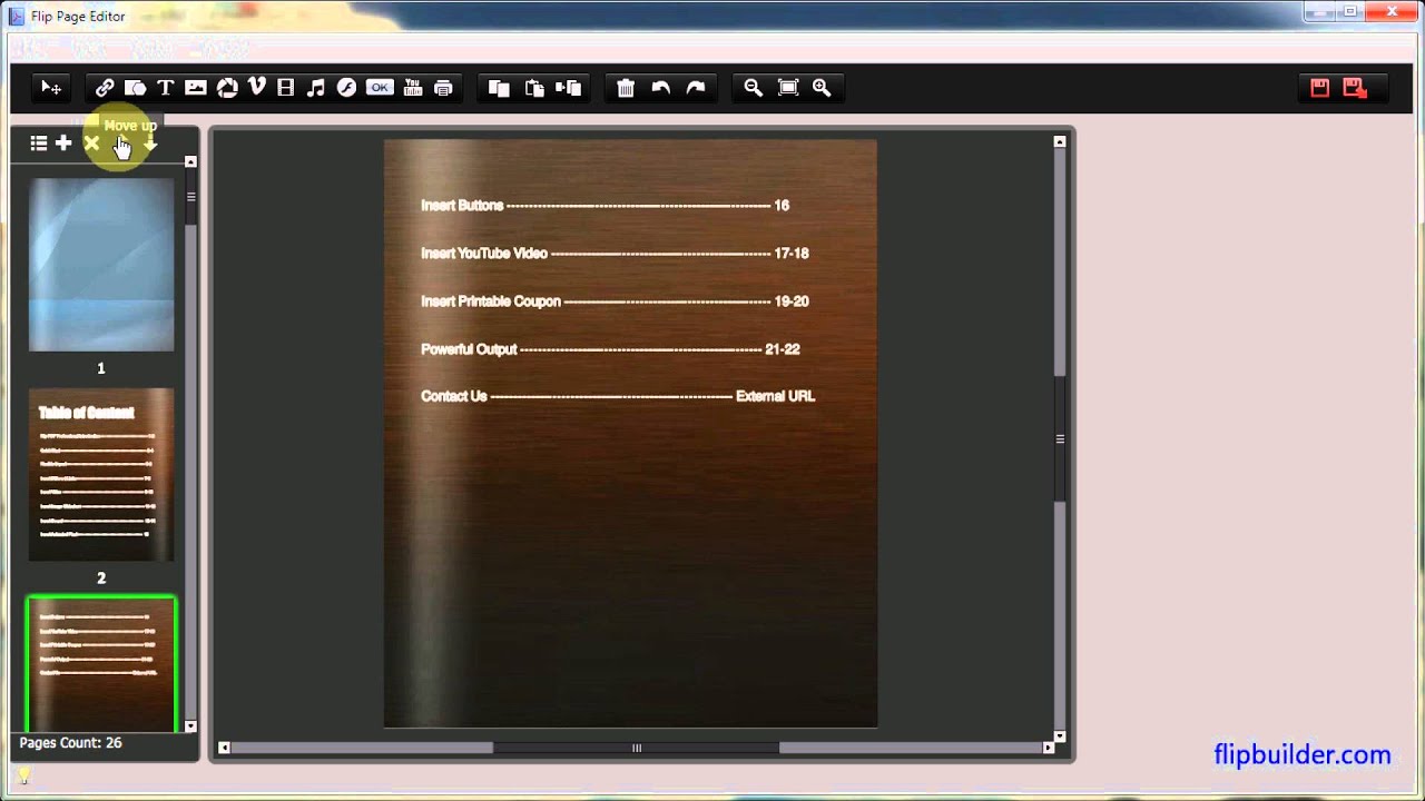 Tutorial: How to add links to a flip book - FlipBuilder