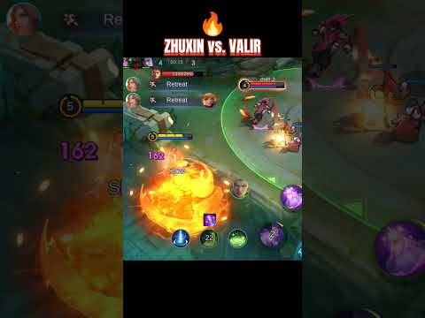 NEW HERO ZHUXIN VS. VALIR! -MLBBπ₯ #shorts #mlbb #mobilelegends #zhuxin #valir