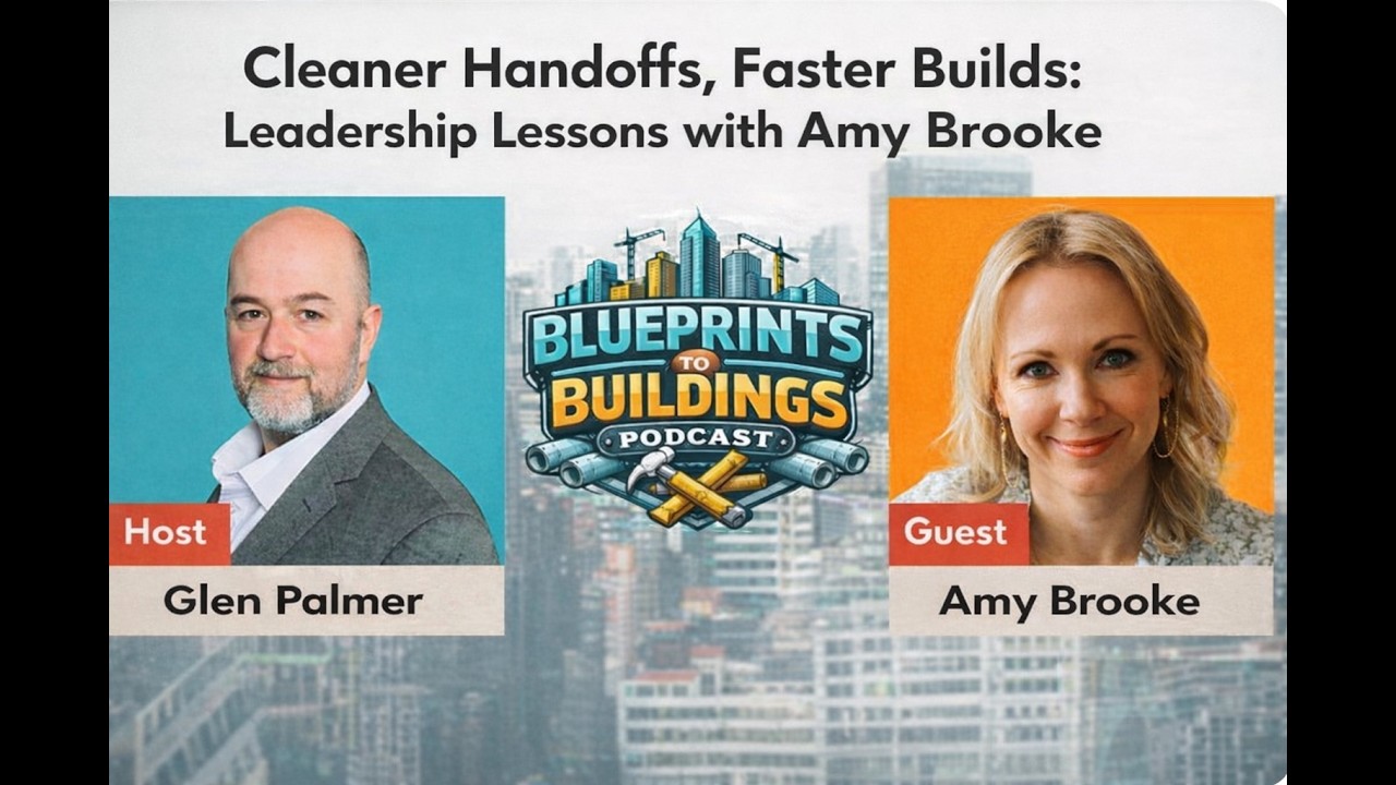 Cleaner handoffs. Faster builds. Stronger leadership. 🏗️ With Amy Brooke