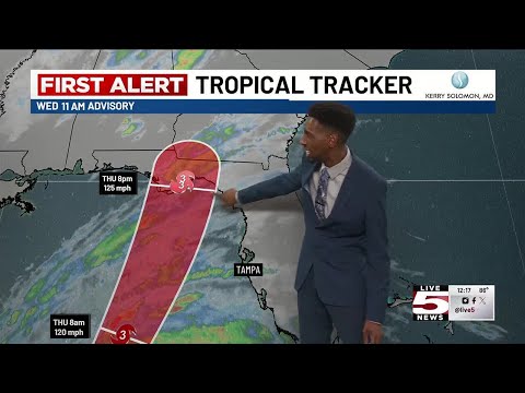 VIDEO: Tracking Helene: Portions of Lowcountry under watches, warnings ahead of storm's landfall