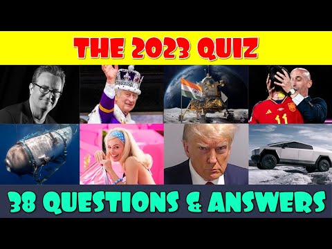 News Quiz 2023 | 2023 Mixed Trivia Pub Quiz