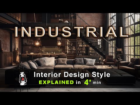INDUSTRIAL - Interior Design Style Explaind by Retro Lamp