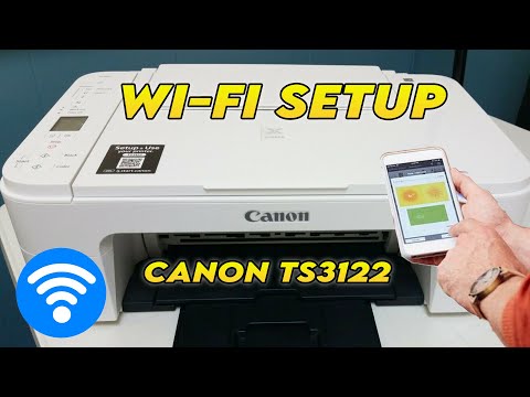 Canon Pixma TS3122 : How to Setup the Wi-Fi (iPhone & Android) Wireless Connection