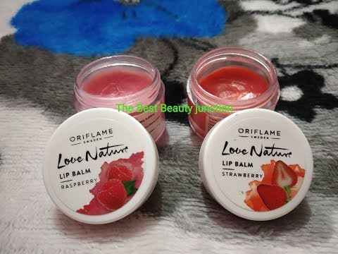 ORIFLAME LIP BALM (Strawberry and Raspberry) REVIEW