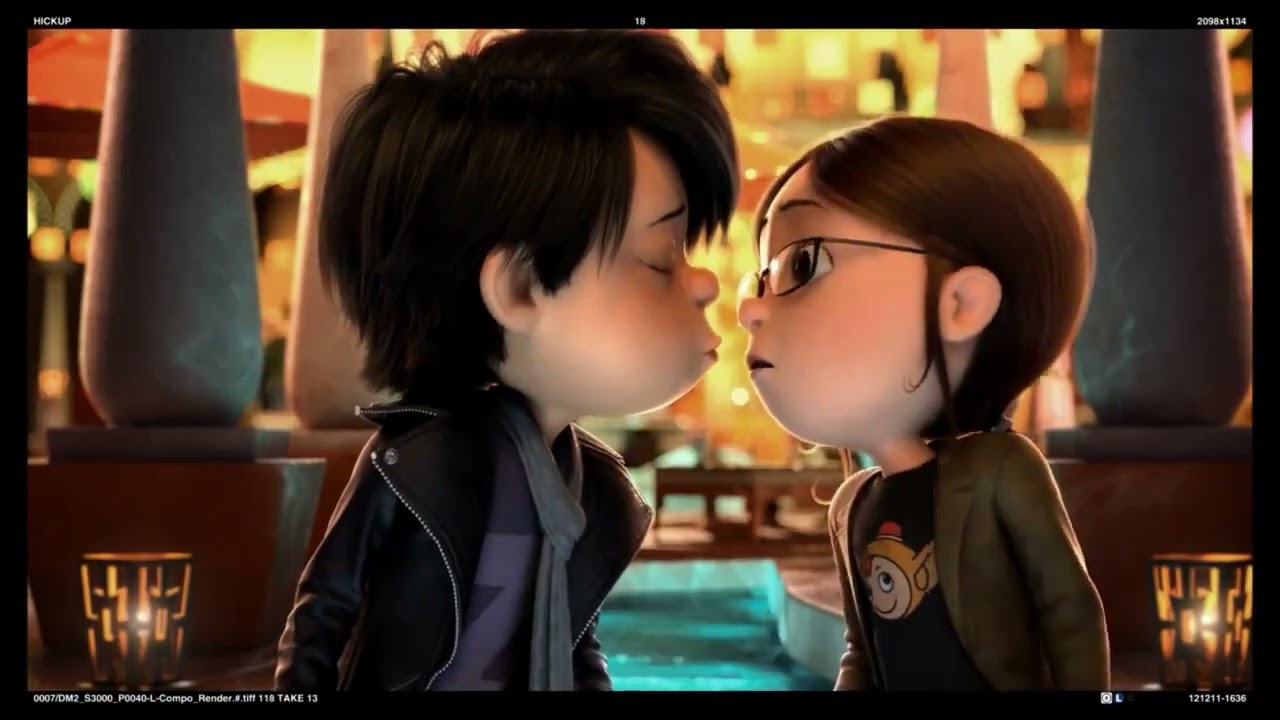 Margo gru almost kiss with Antonio Perez