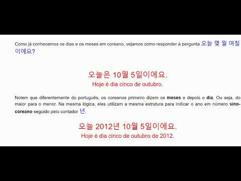 Días, Meses y Años en Coreano | Suki Desu