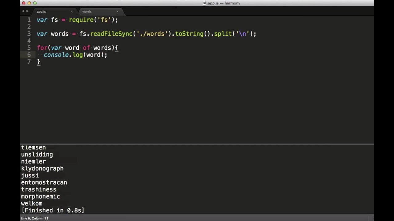 ES6: Setup Code for Generators