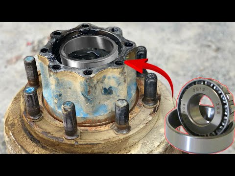 How to repair wheel hub cone size | truck hub bearing cone size | repairing wheel hub #jktechnology