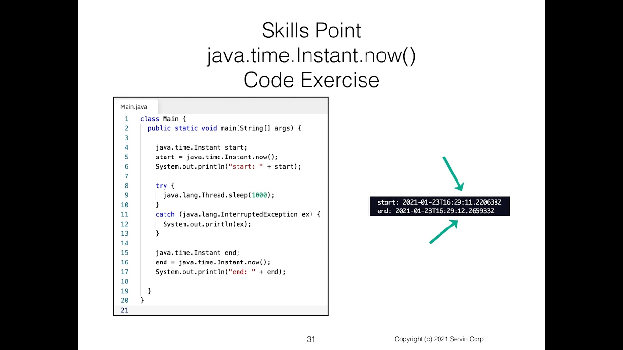 Data Structures Using Java: Data Types: java.time.Instant