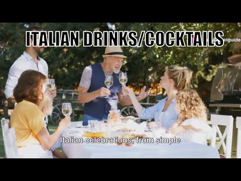 TOP 10 Italian Drinks/Cocktails II Italian Drinks Adventure @TravelGuide-Roy