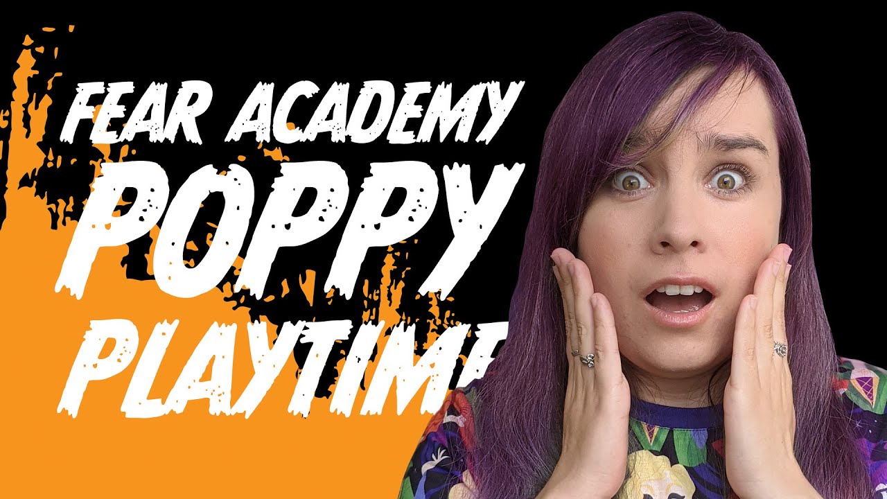 POPPY PLAYTIME 🎃 Scaredy Cat Ellen vs JUMPSCARES | Ellen's Fear Academy x Hallowstream 2022