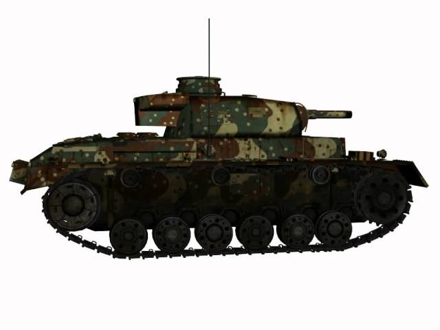Panzer III Ausf.G 3D Model - FlatPyramid