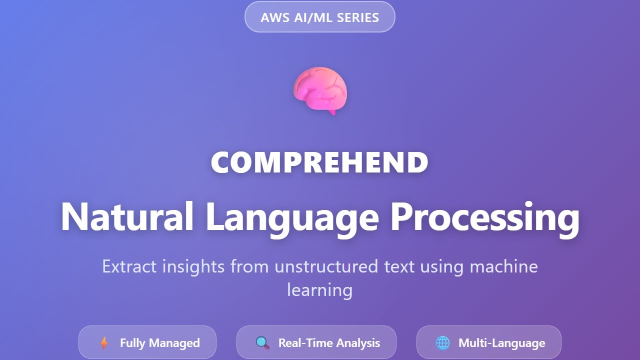 Amazon Comprehend: Natural Language Processing on AWS Explained