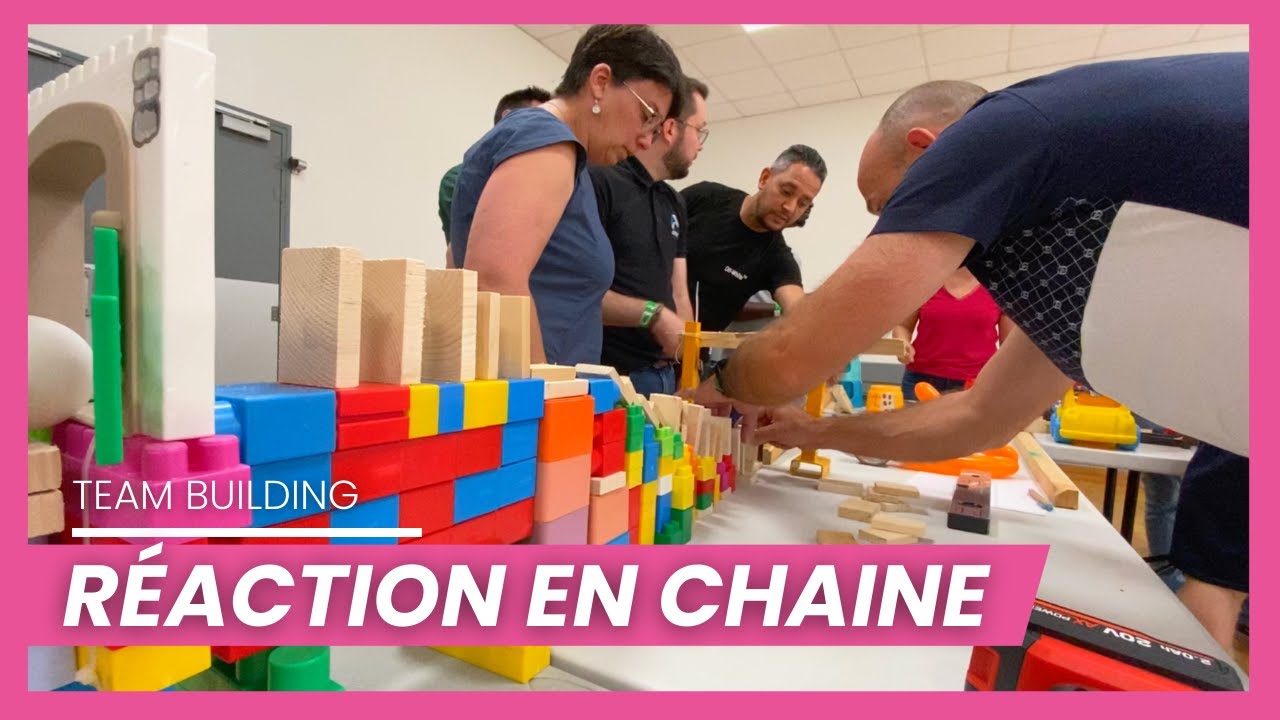 Team Building reaction en chaine | Chain reaction | Envol