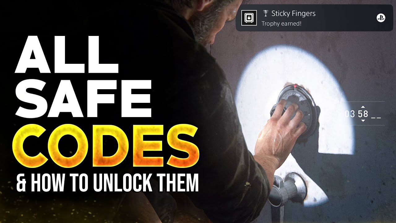 The Last of Us Remake - All Safe Codes and Combinations (All Safe Locations)
