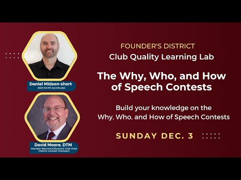 Speech Contests