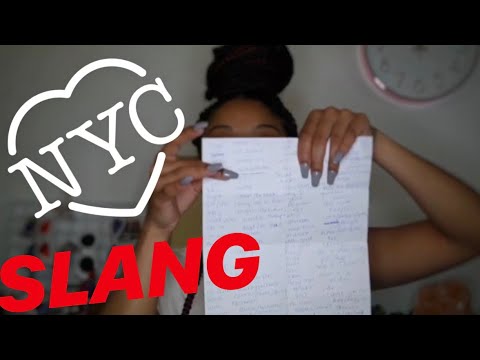 NY SLANG 101 (Part 2)